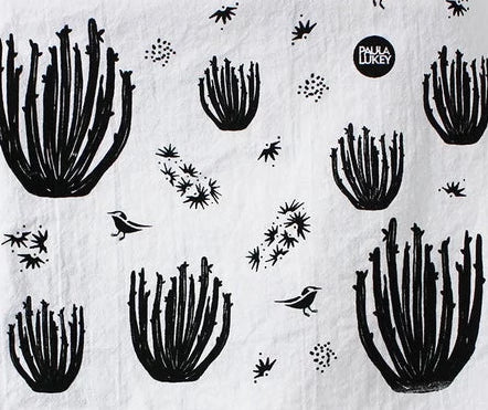 Tea Towel by Paula Lukey | Flower Bar